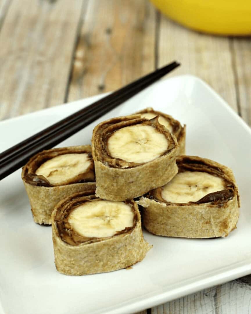 Banana Sushi Snacks - It Is a Keeper