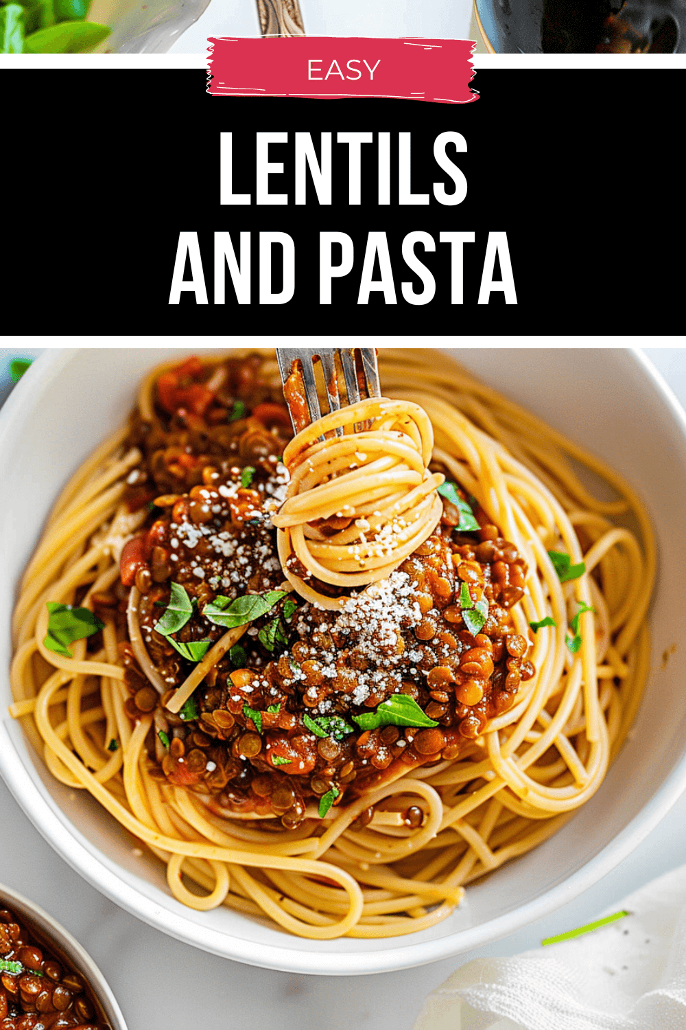 Lentils and Pasta - It Is a Keeper