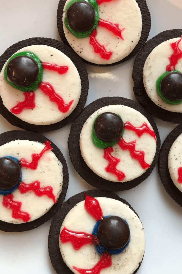 Monster Eyeball Cookies | It is a Keeper