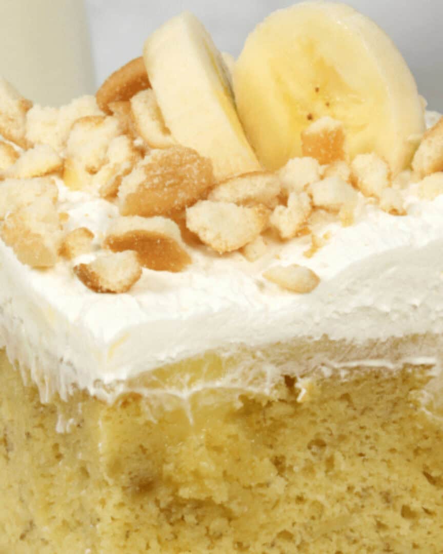 Banana Poke Cake | It Is A Keeper