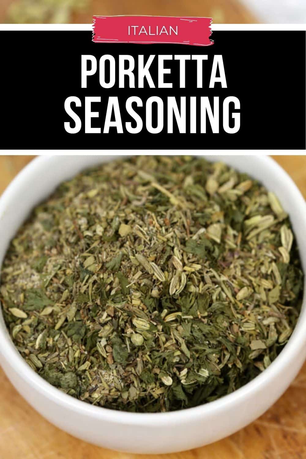 Porketta Seasoning - It Is a Keeper