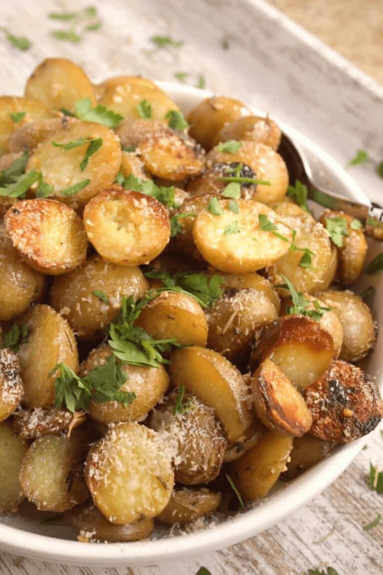 Crock Pot Red Potatoes with Rosemary | It Is a Keeper