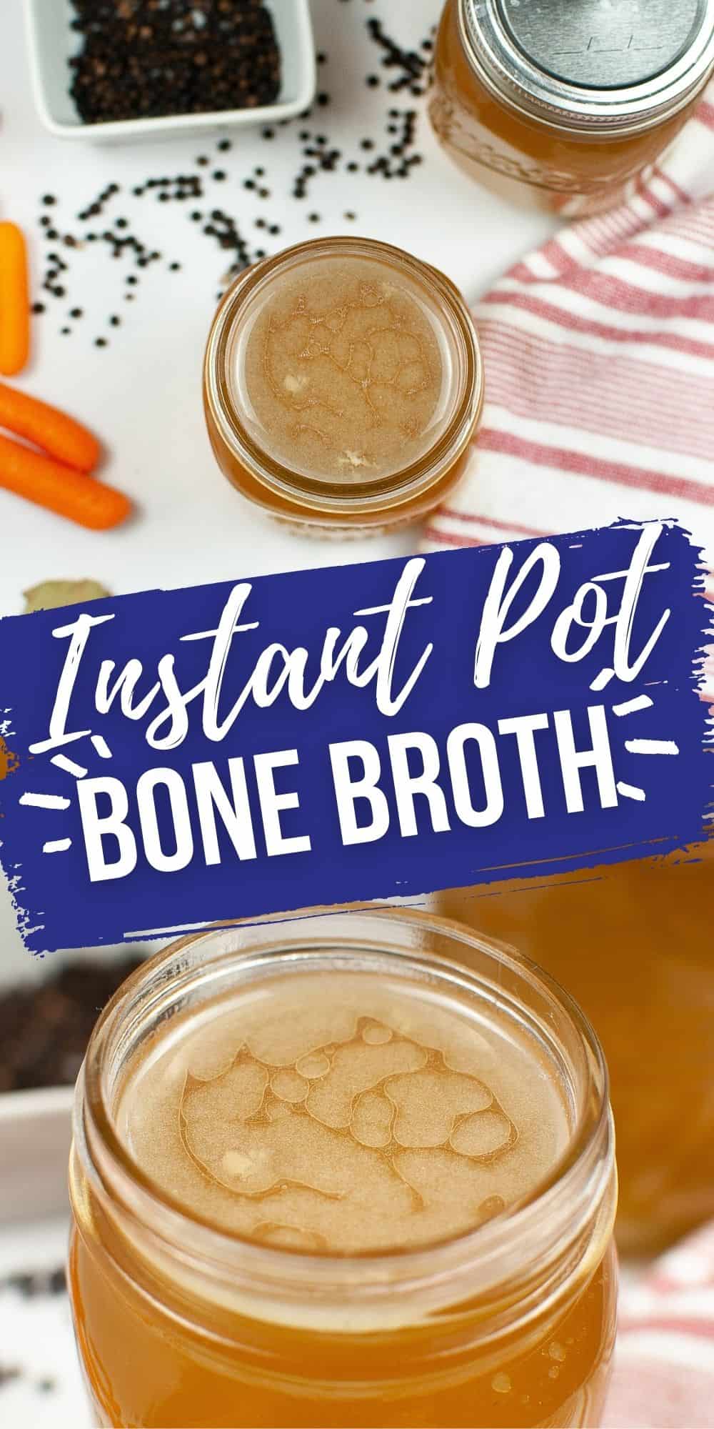 Instant Pot Bone Broth - Rich and Flavorful | It Is A Keeper
