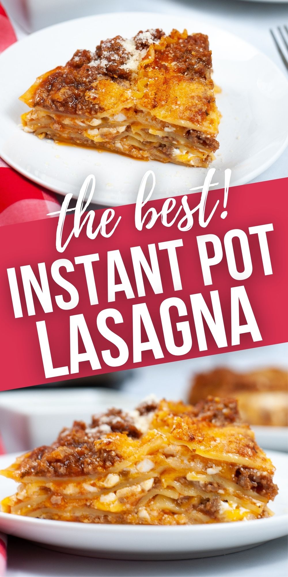 Instant Pot Lasagna with Meat Sauce | It is a Keeper
