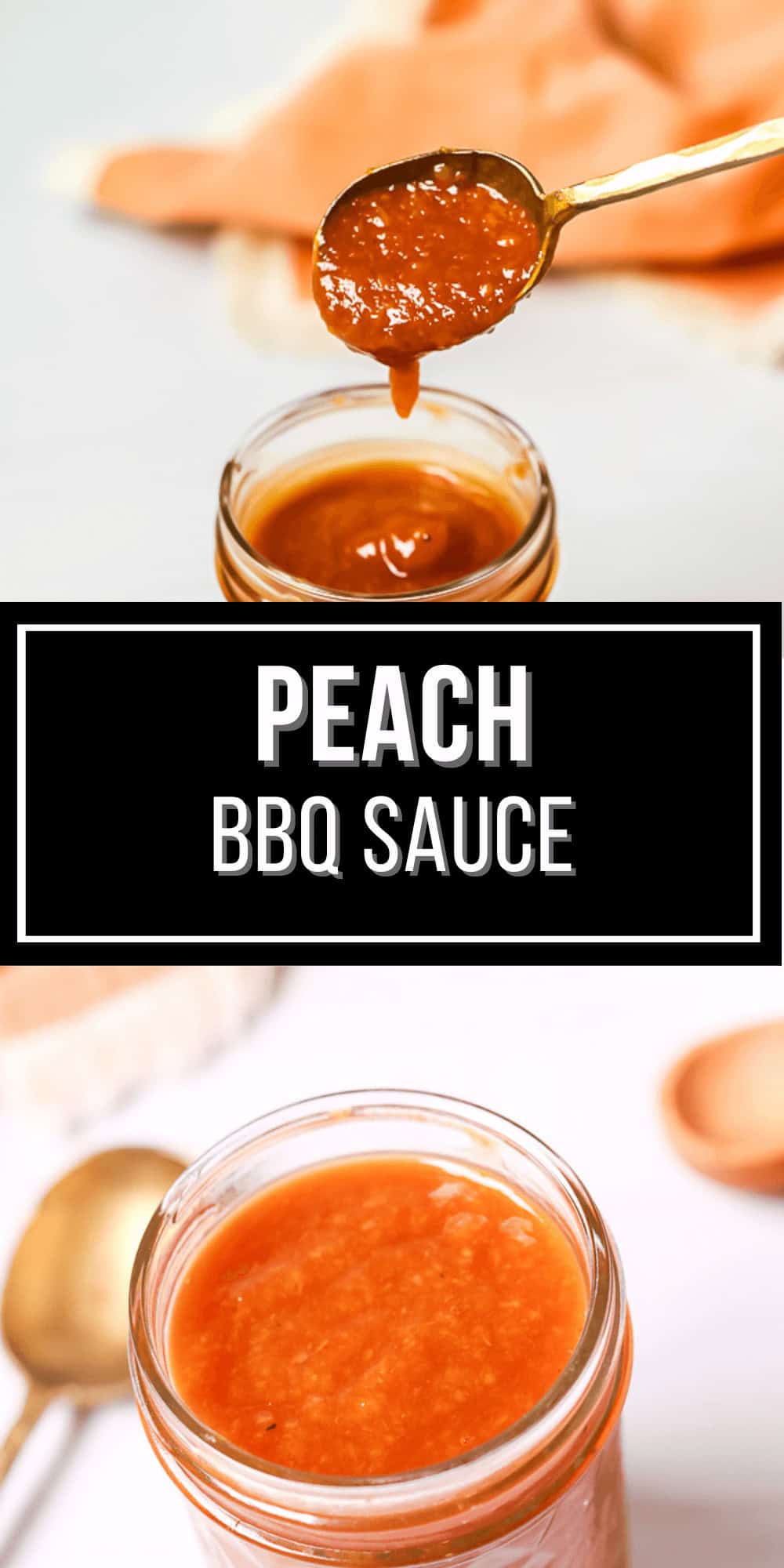 Peach BBQ Sauce -Sweet and Spicy | It is a Keeper