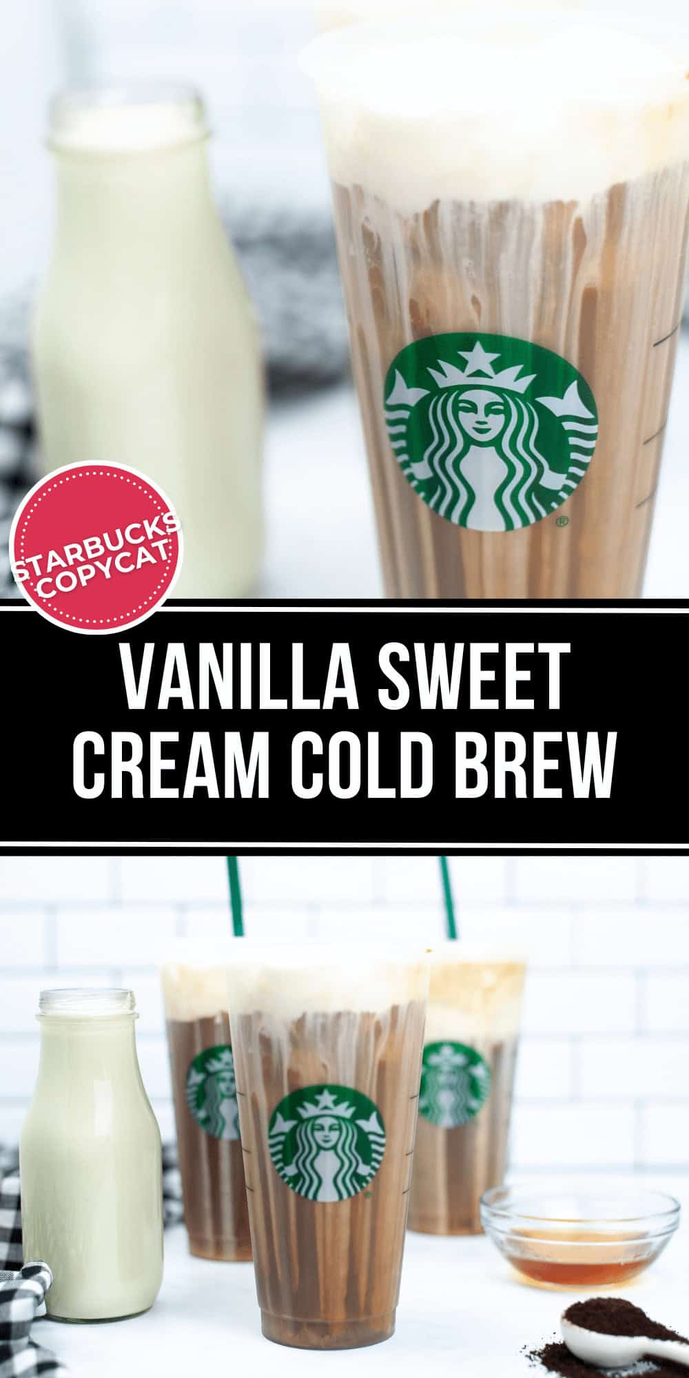 Vanilla Sweet Cream Cold Brew Coffee | It is a Keeper