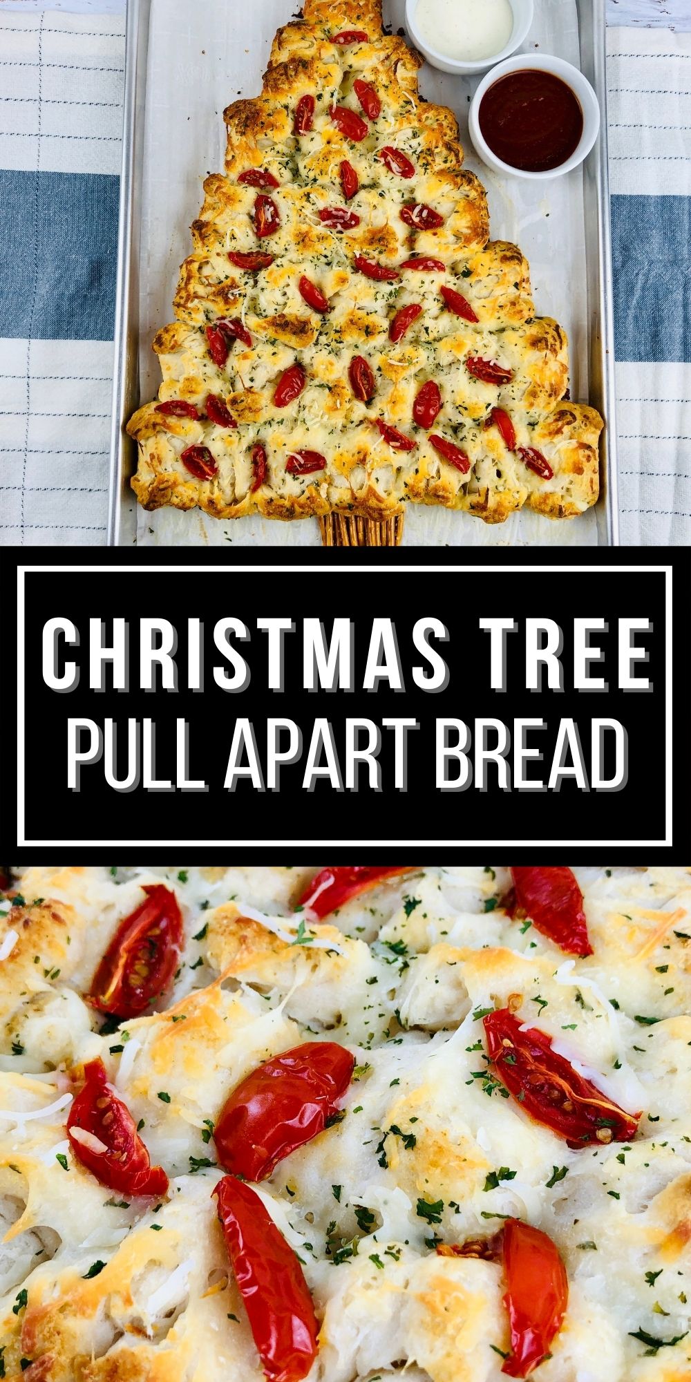 Christmas Tree Pull Apart Bread - It Is a Keeper