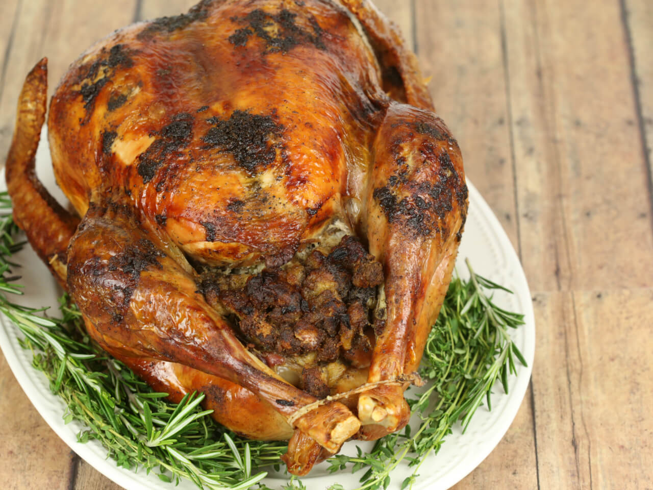Herb Butter Turkey {Perfectly Juicy Every Time} | It Is a Keeper