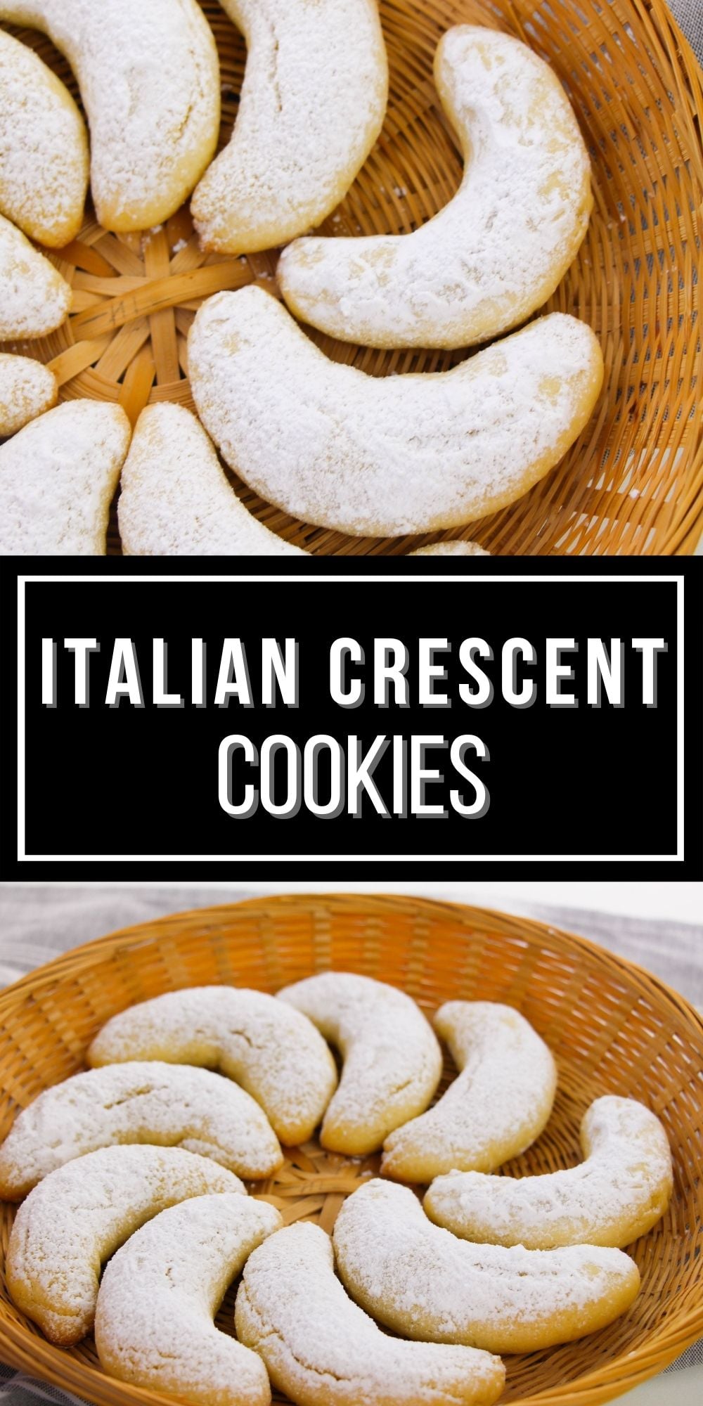 Italian Crescent Cookies - It Is a Keeper