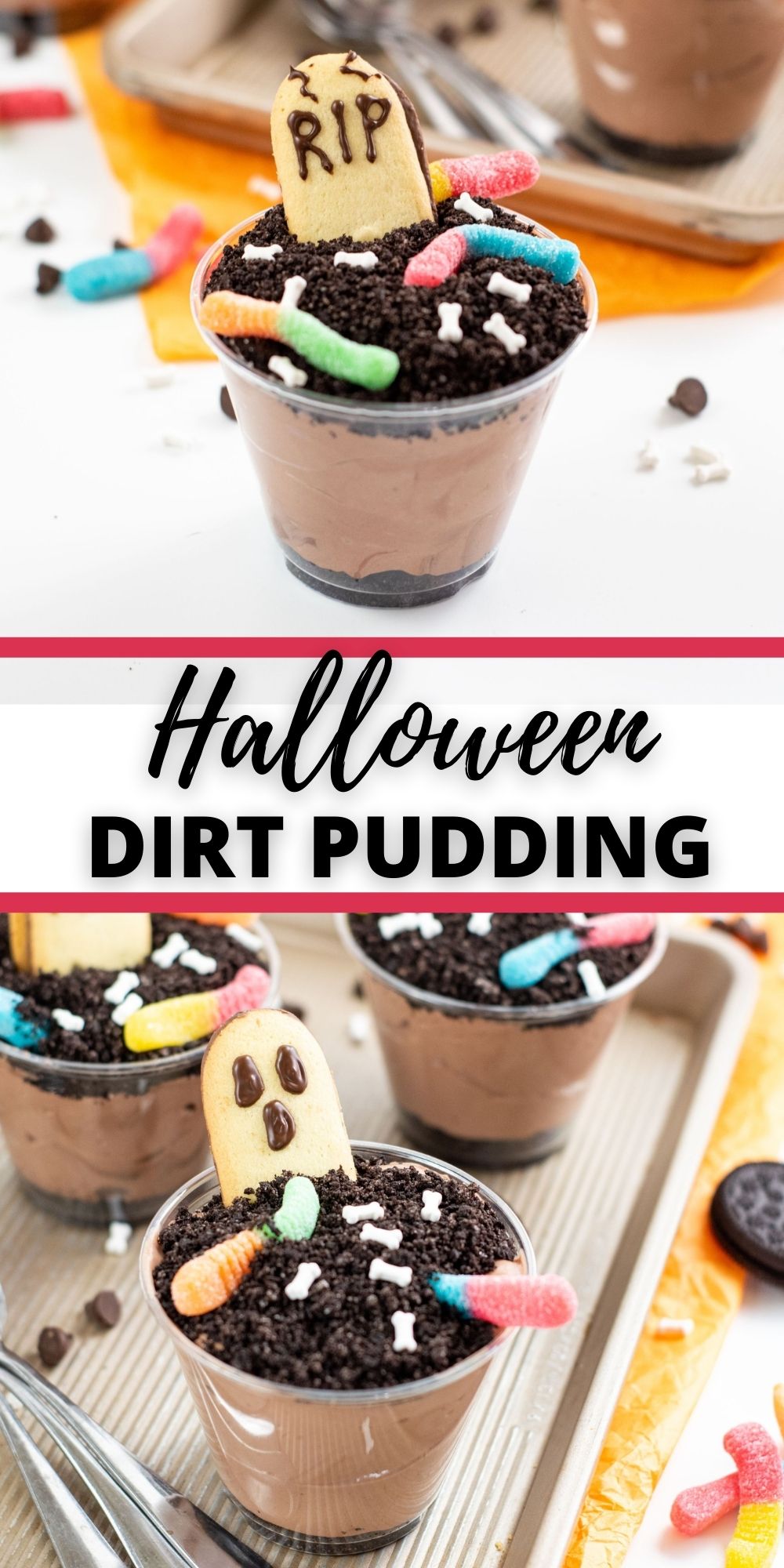 Halloween Dirt Pudding Snacks {Quick & Easy} | It Is a Keeper