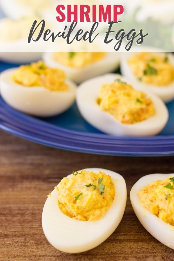 Shrimp Deviled Eggs {A delicious twist} | It Is a Keeper