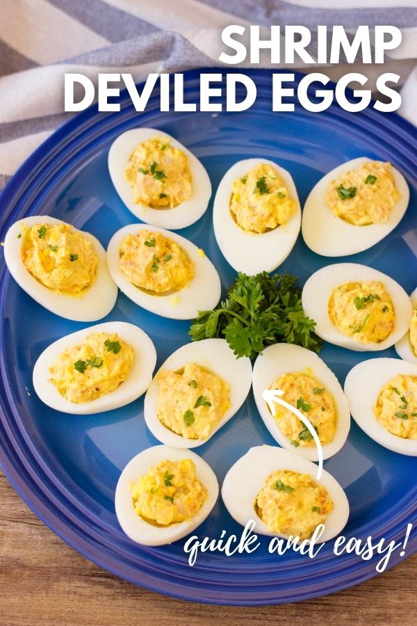 Shrimp Deviled Eggs {A delicious twist} | It Is a Keeper