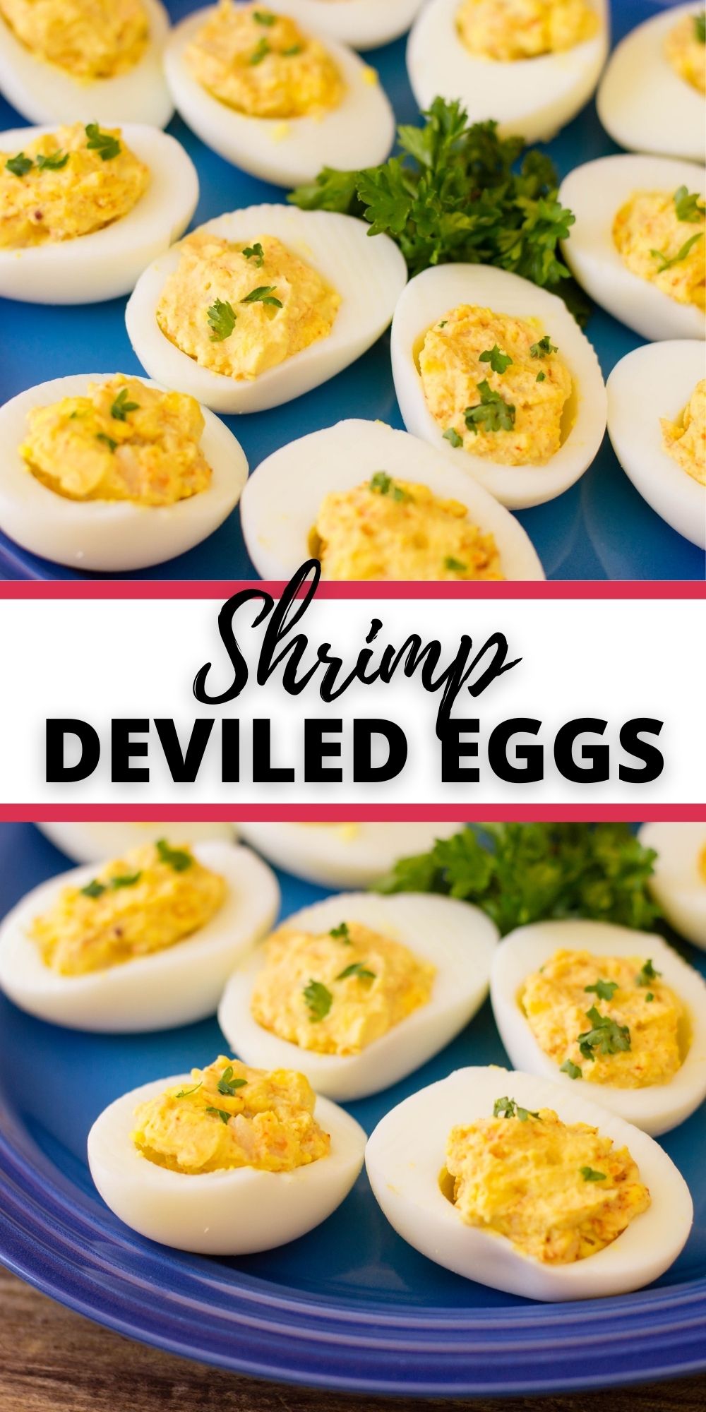 Shrimp Deviled Eggs {A delicious twist} | It Is a Keeper