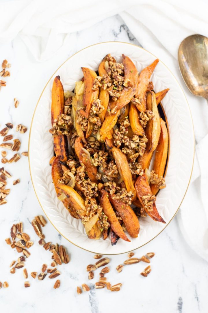 Roasted Spicy Sweet Potatoes - It Is a Keeper