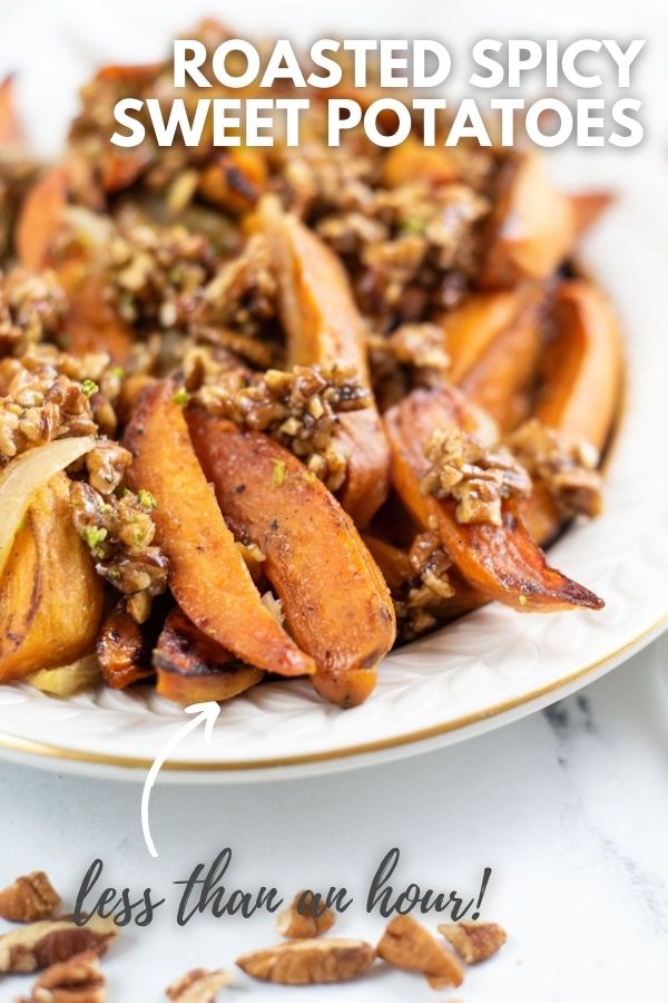 Roasted Spicy Sweet Potatoes - It Is a Keeper