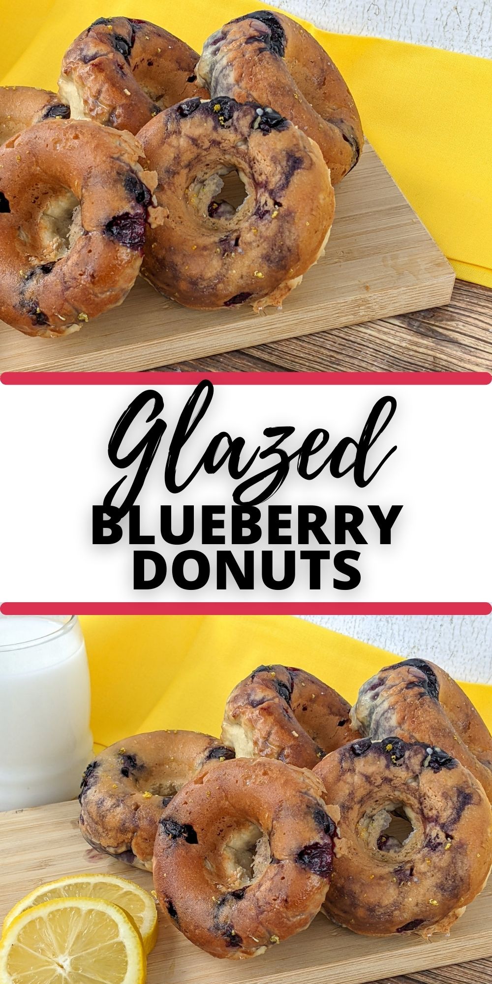 Glazed Blueberry Donut Recipe - It Is a Keeper