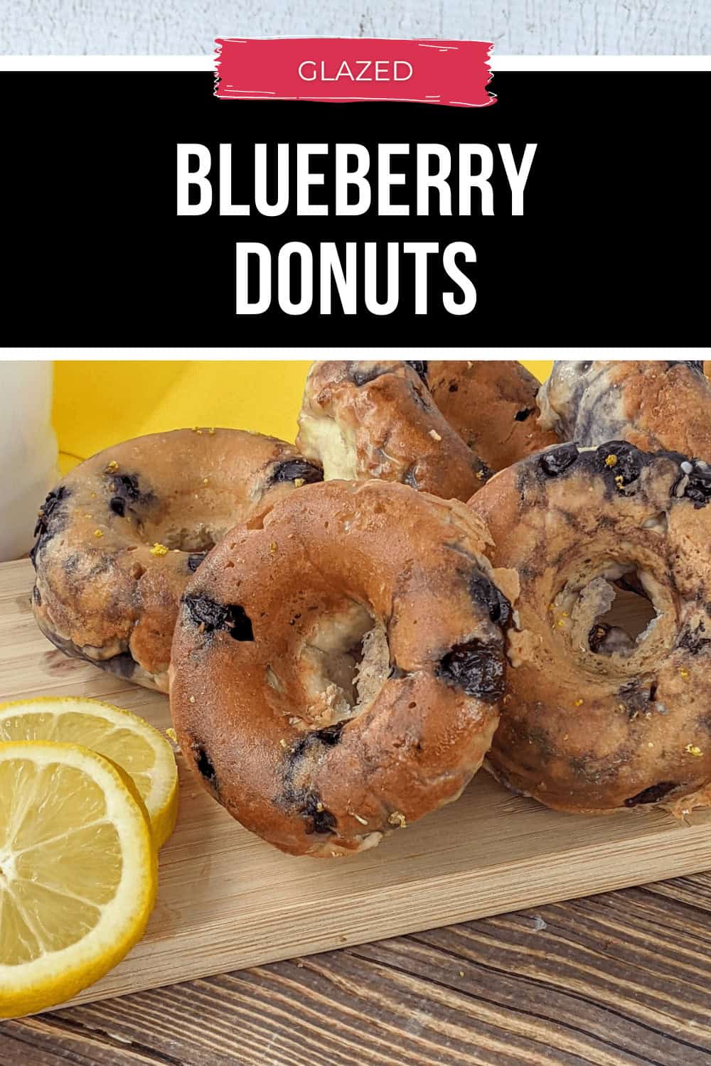 Glazed Blueberry Donuts - It Is a Keeper