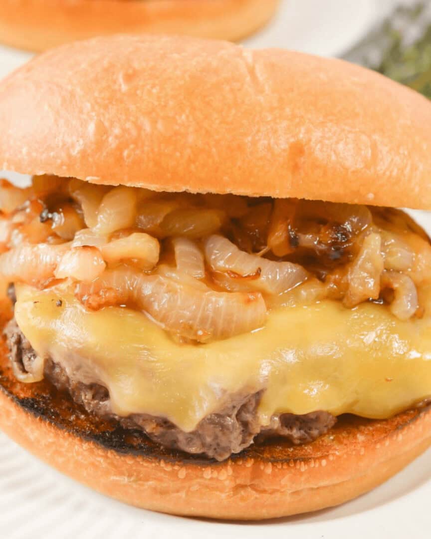 Caramelized Onion Burger - It Is a Keeper