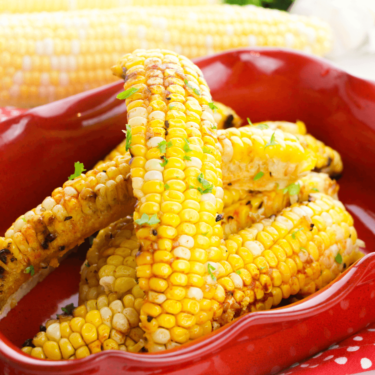 Corn Ribs with Garlic Butter - It Is a Keeper