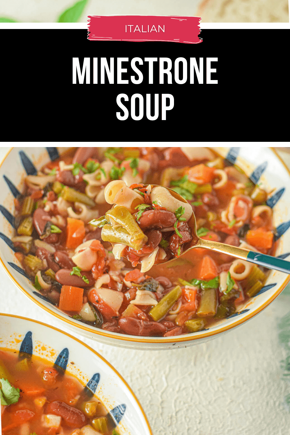 Italian Minestrone Soup - It Is a Keeper