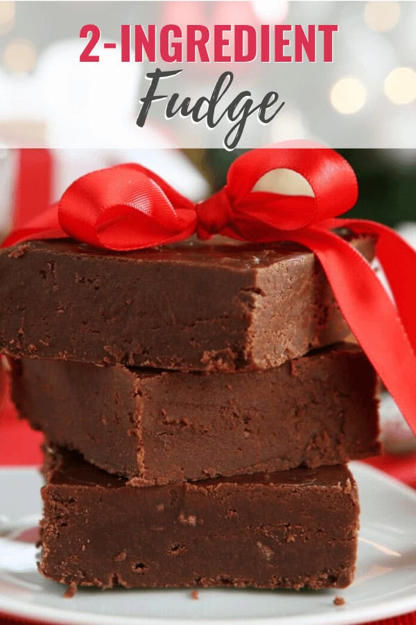 2 Ingredient Fudge - It Is a Keeper
