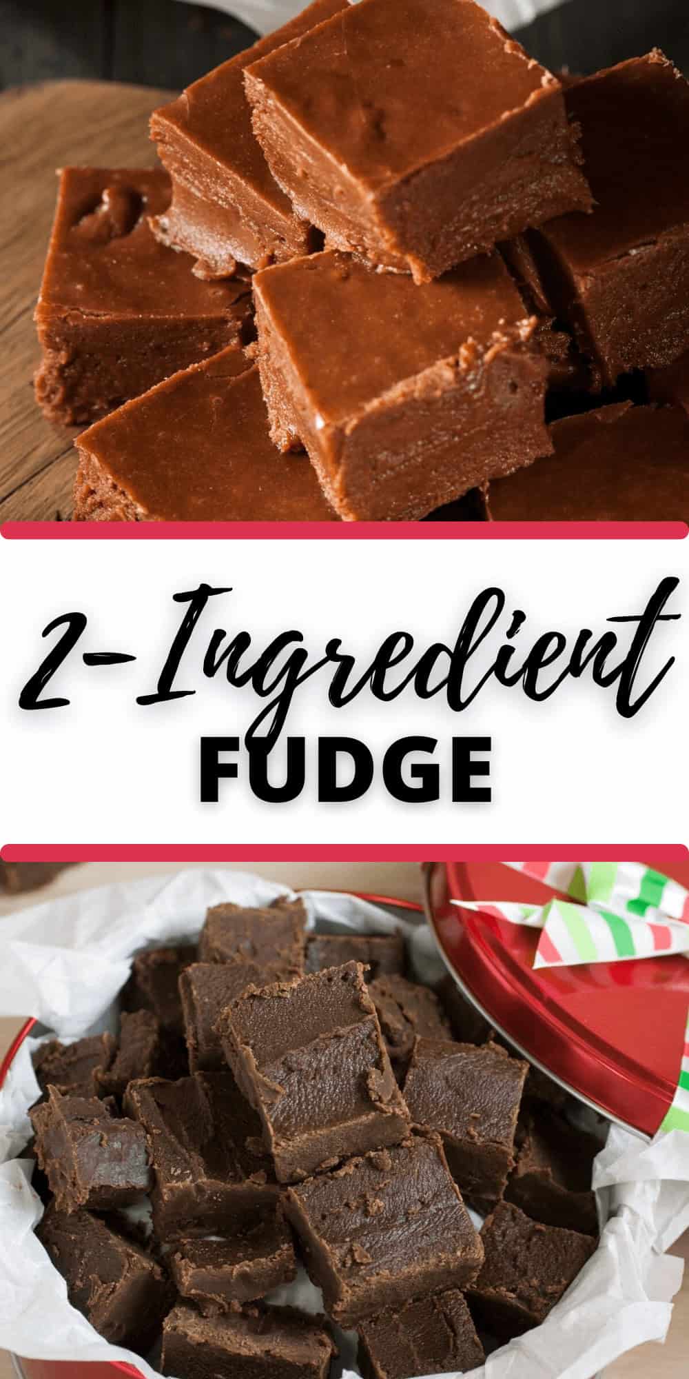2 Ingredient Fudge - It Is a Keeper