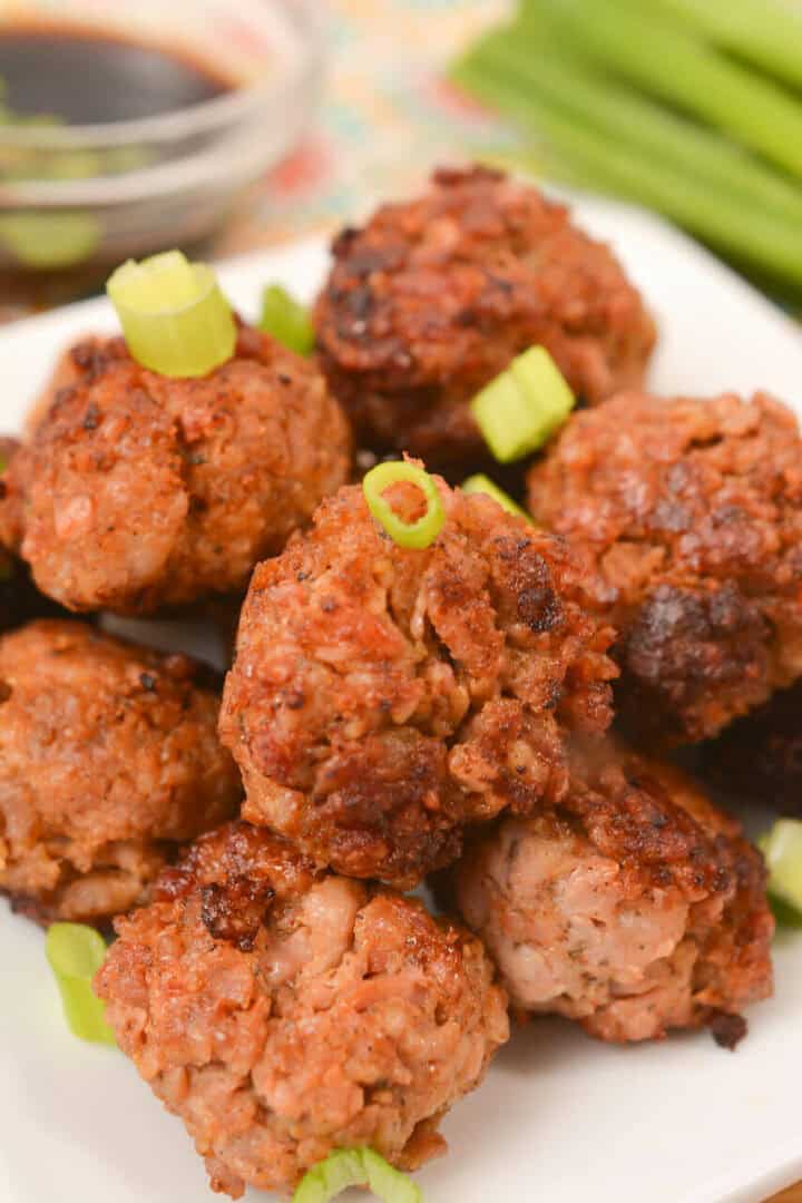 Asian Pork Meatballs - It Is a Keeper