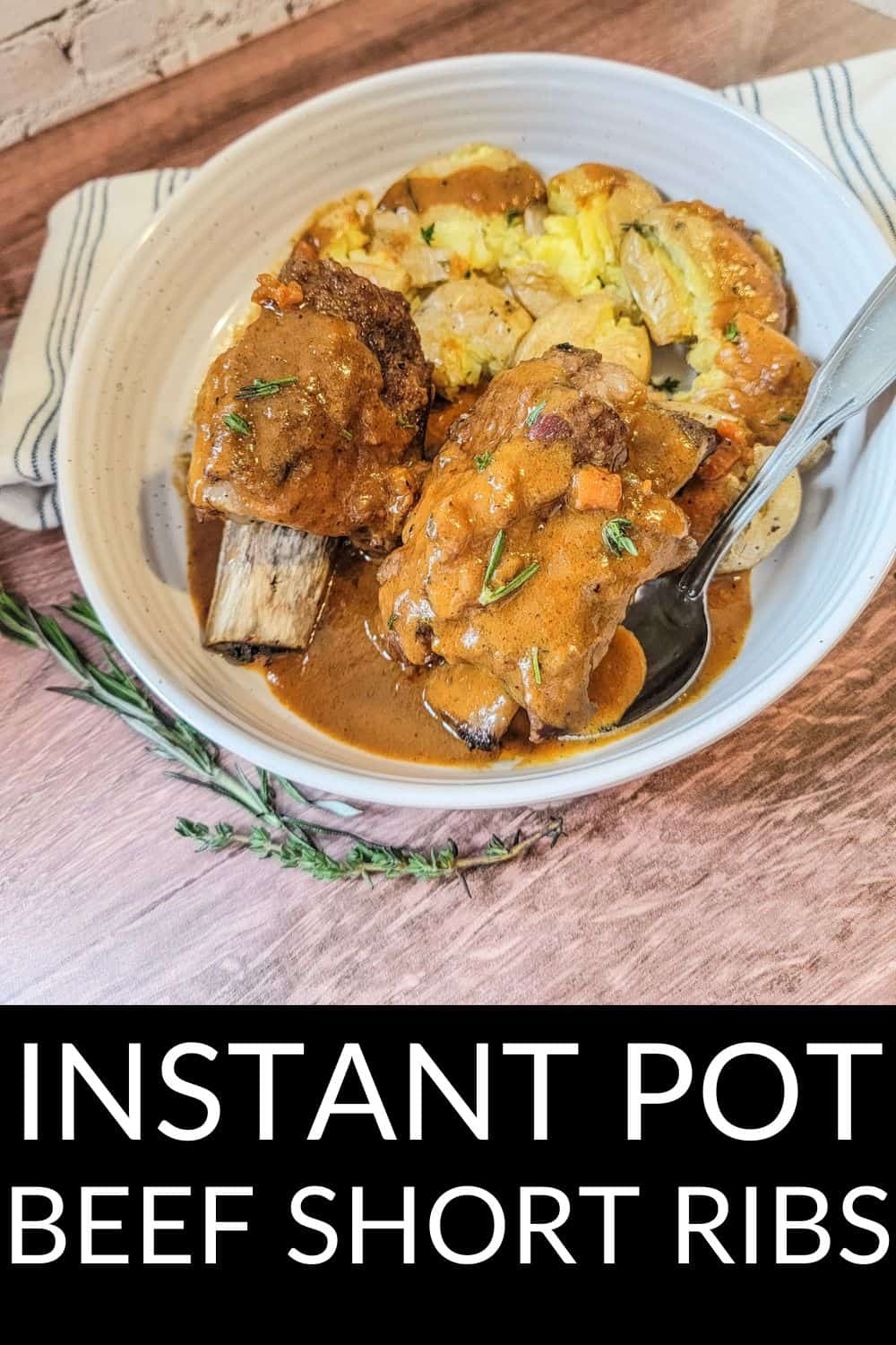 Instant Pot Beef Short Ribs - It Is a Keeper