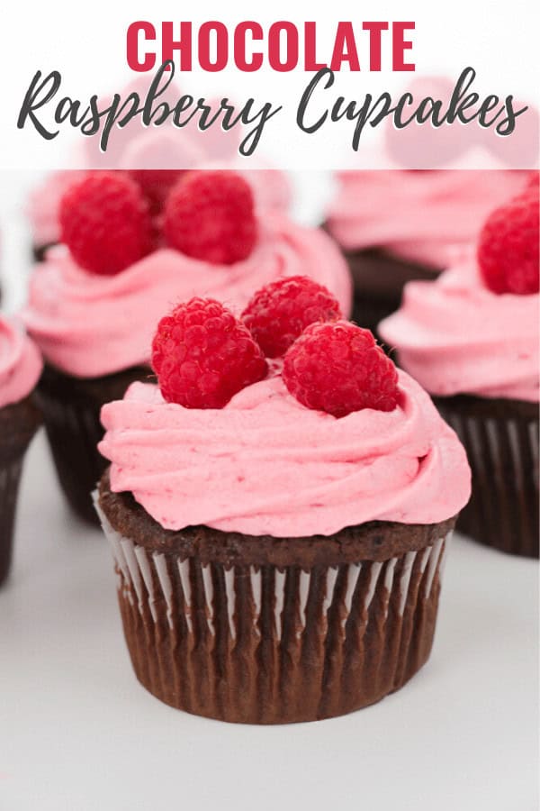 Chocolate Raspberry Cupcakes - It Is a Keeper