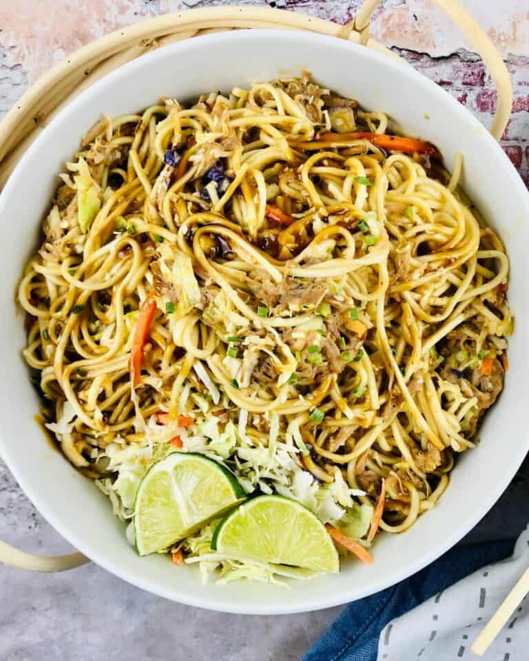 Quick Roast Pork Chow Mein - It Is a Keeper