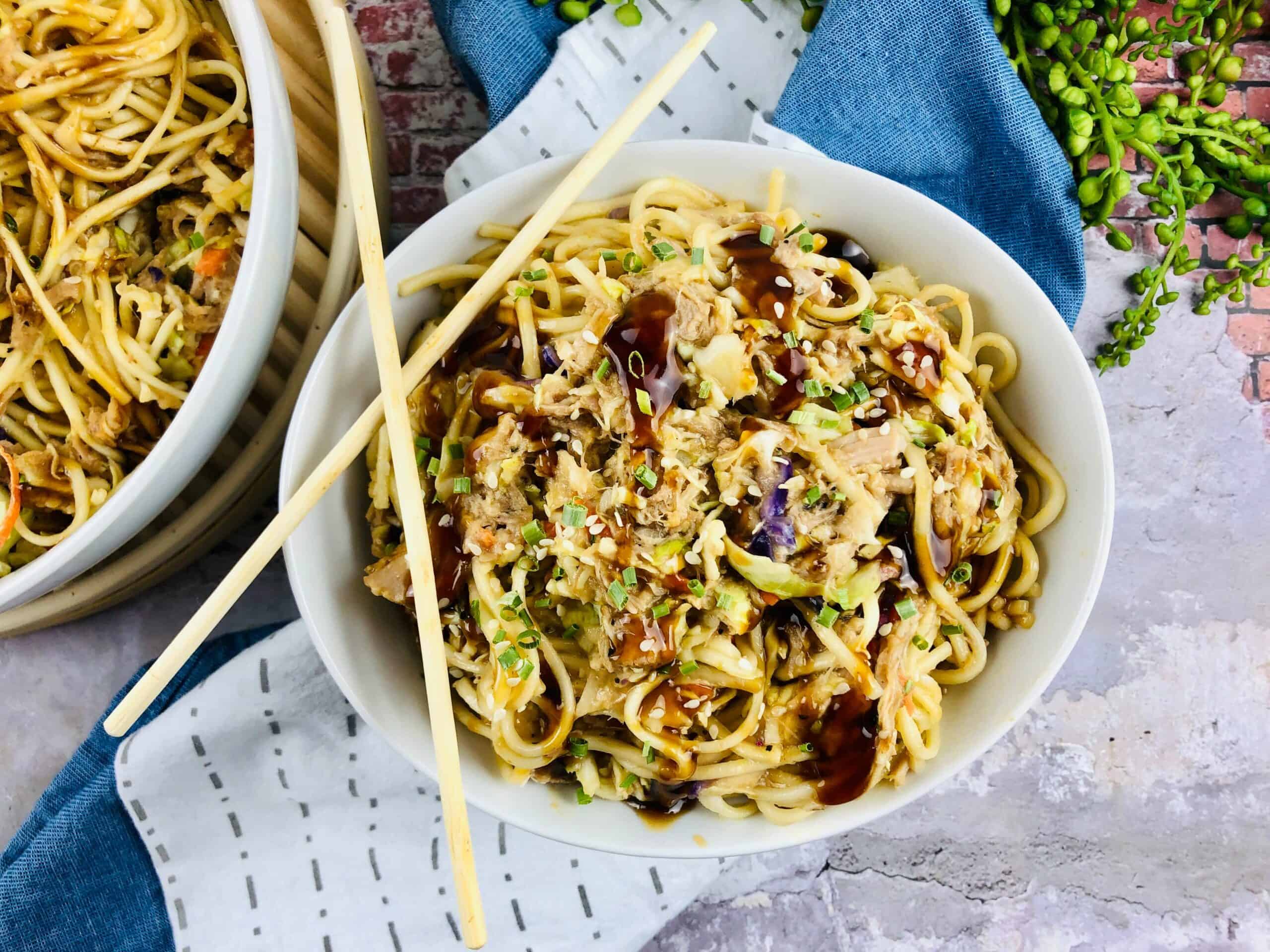 Quick Roast Pork Chow Mein - It Is a Keeper