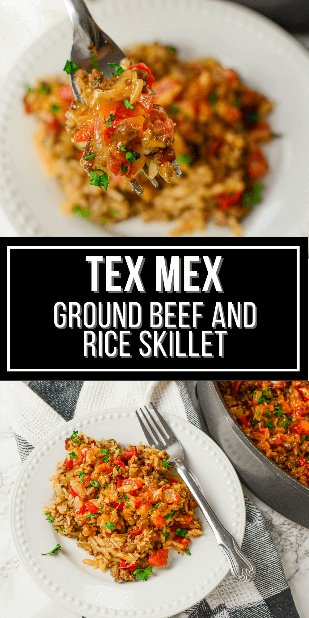 Tex Mex Ground Beef and Rice Skillet - It Is a Keeper