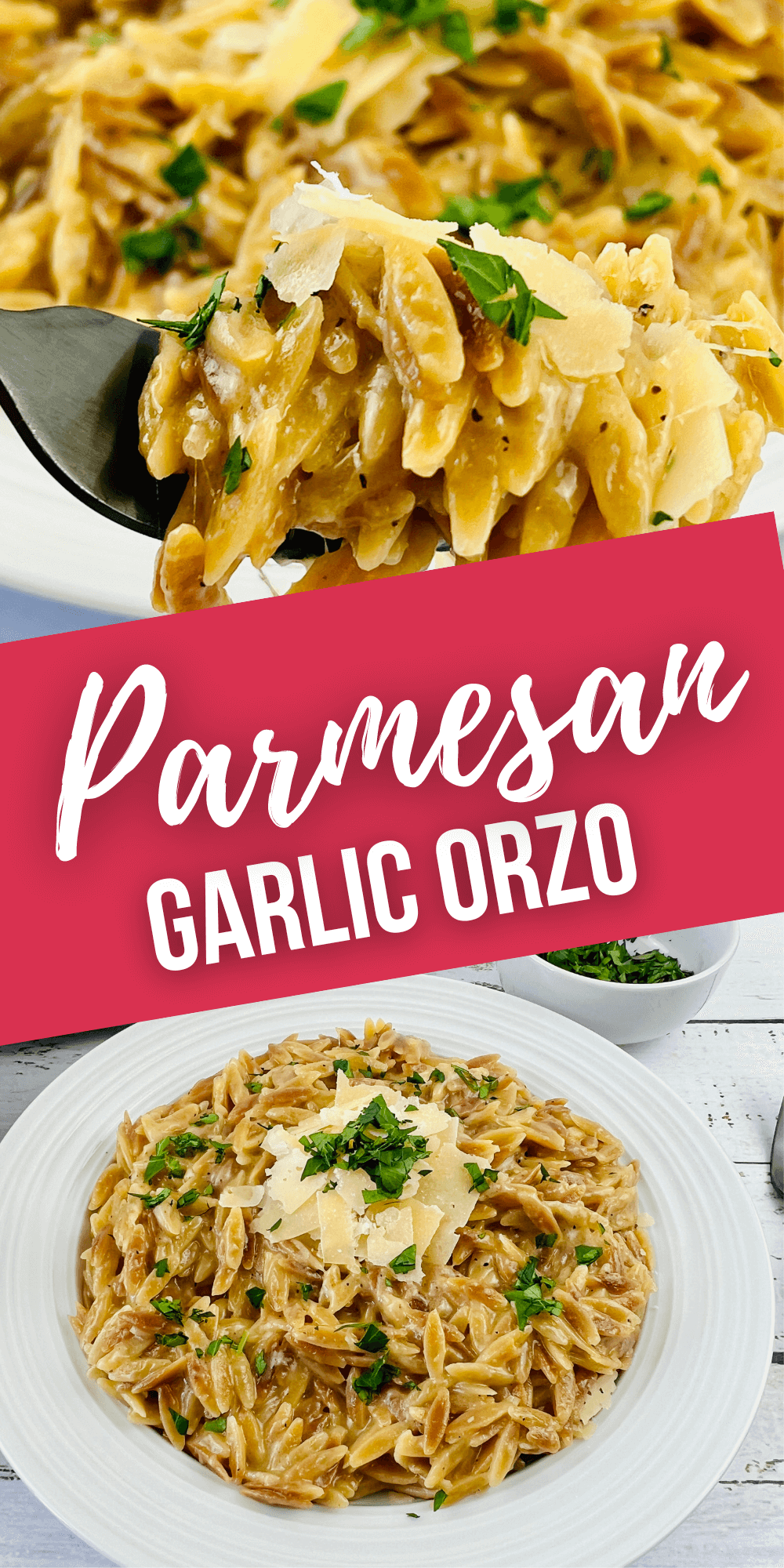 Parmesan Garlic Orzo - It Is a Keeper