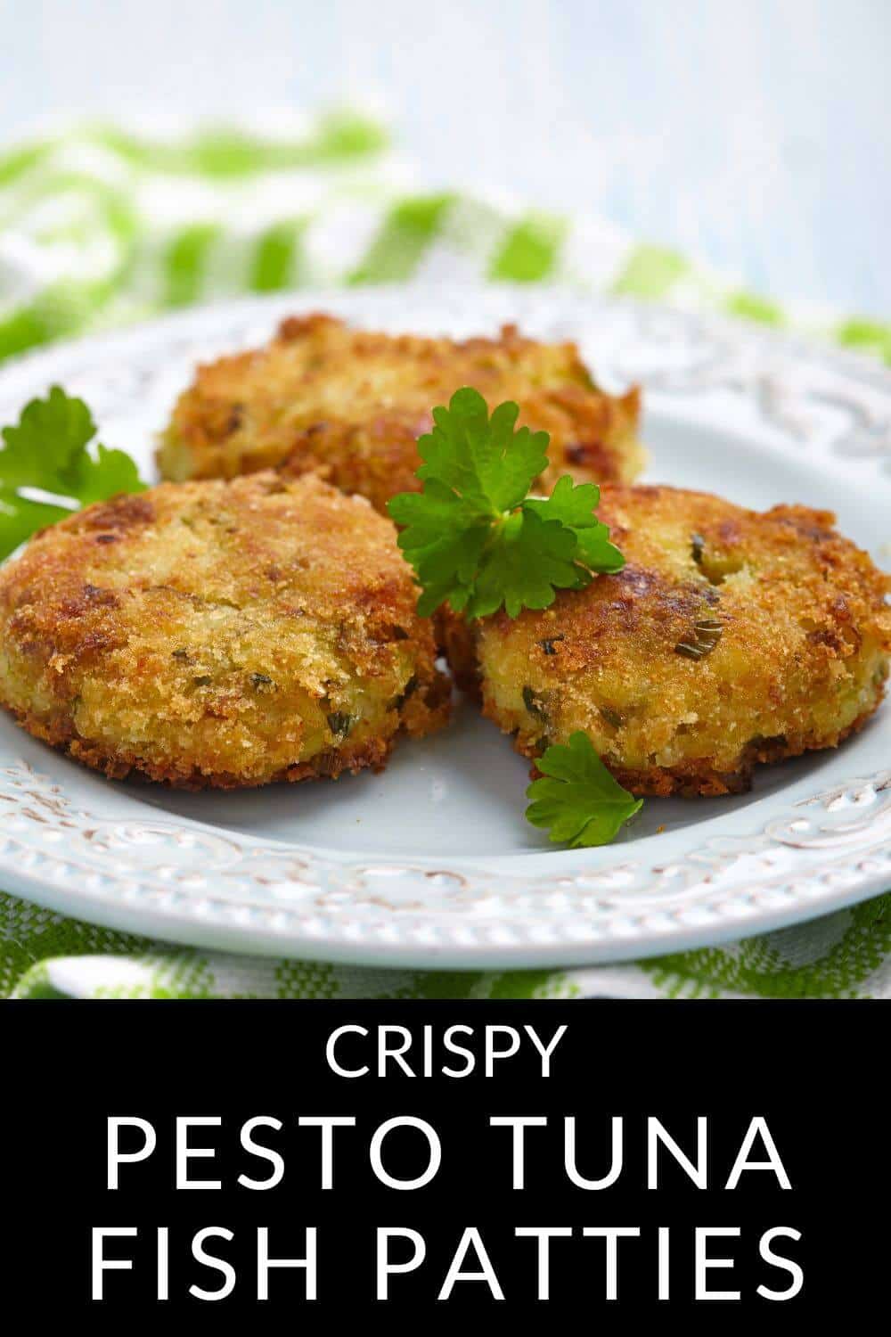 Pesto Tuna Fish Patties - It Is a Keeper