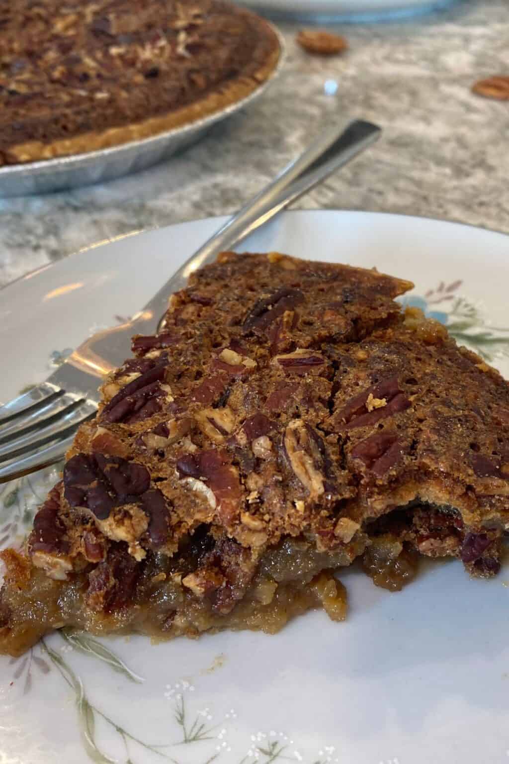 Maple Syrup Pecan Pie - It Is a Keeper