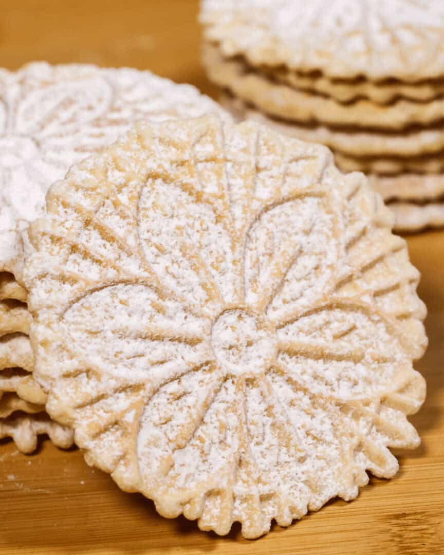 Italian Pizzelle Cookies - It Is a Keeper