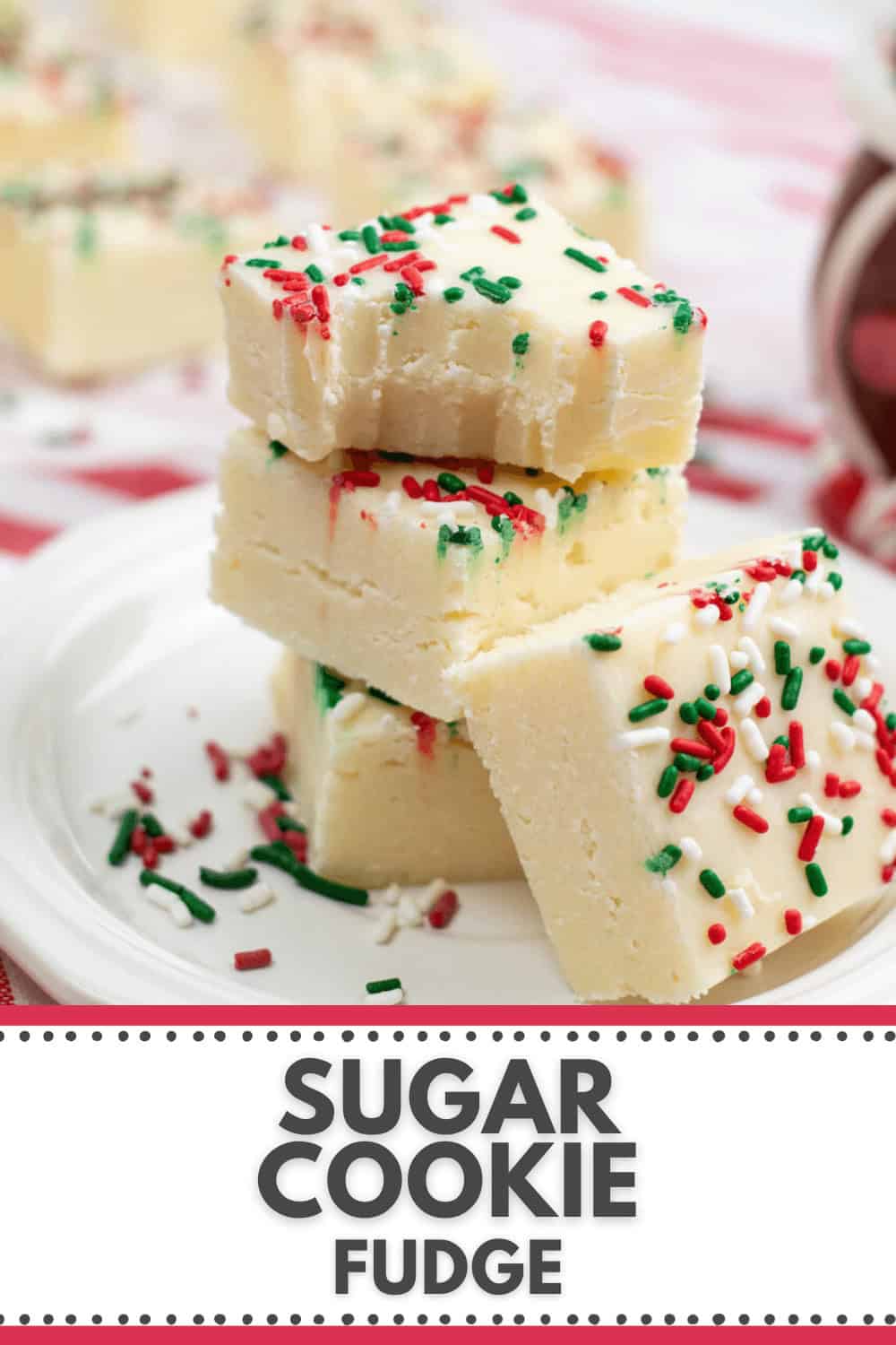Sugar Cookie Fudge - It Is a Keeper