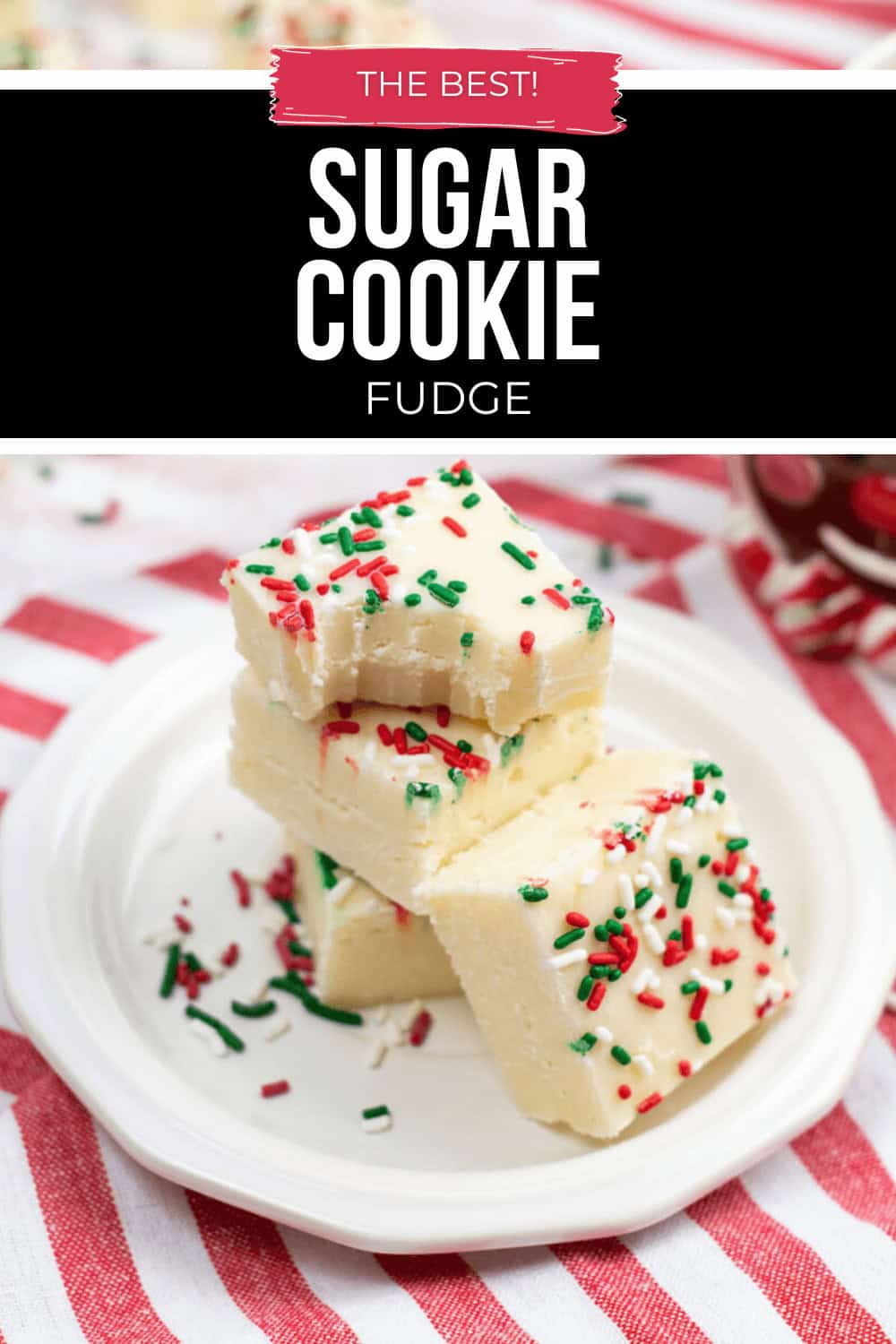 Sugar Cookie Fudge - It Is a Keeper