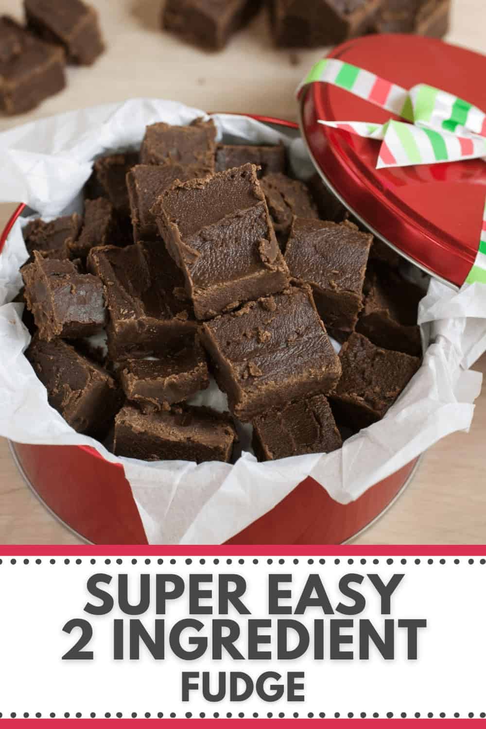 2 Ingredient Fudge - It Is a Keeper