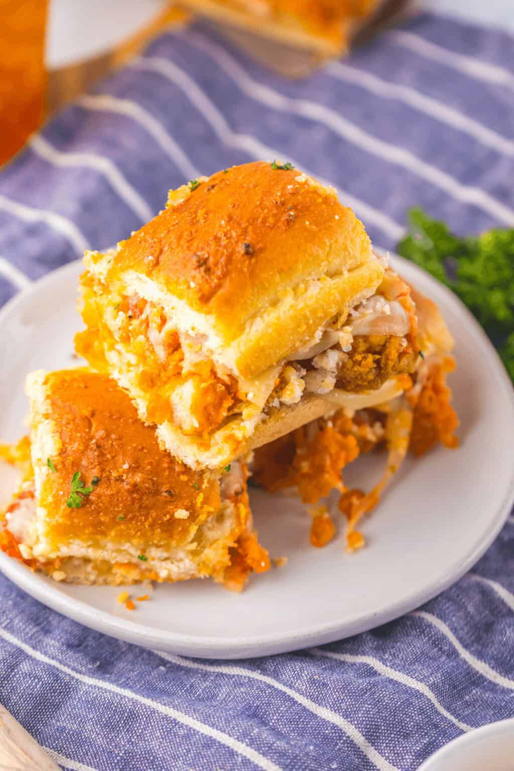 Chicken Parm Sliders - It Is a Keeper
