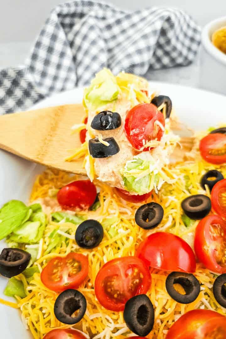 Layered Taco Dip - It Is a Keeper