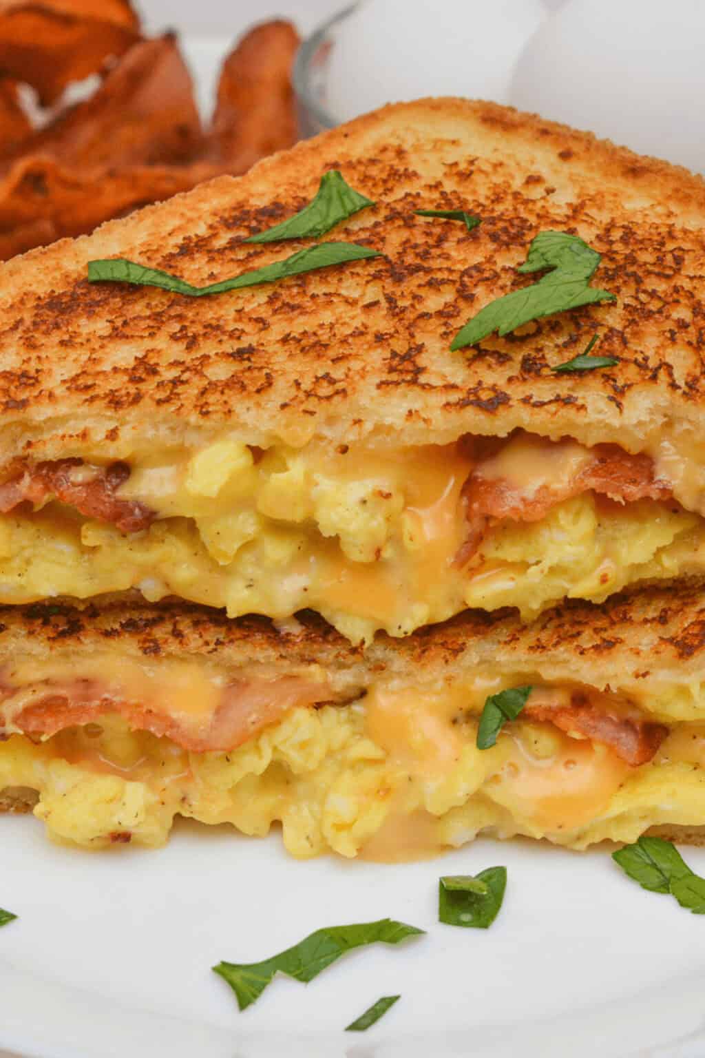 Bacon Egg and Cheese Grilled Cheese - It Is a Keeper