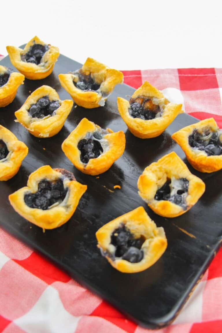 Blueberry Mini Brie Bites - It Is a Keeper