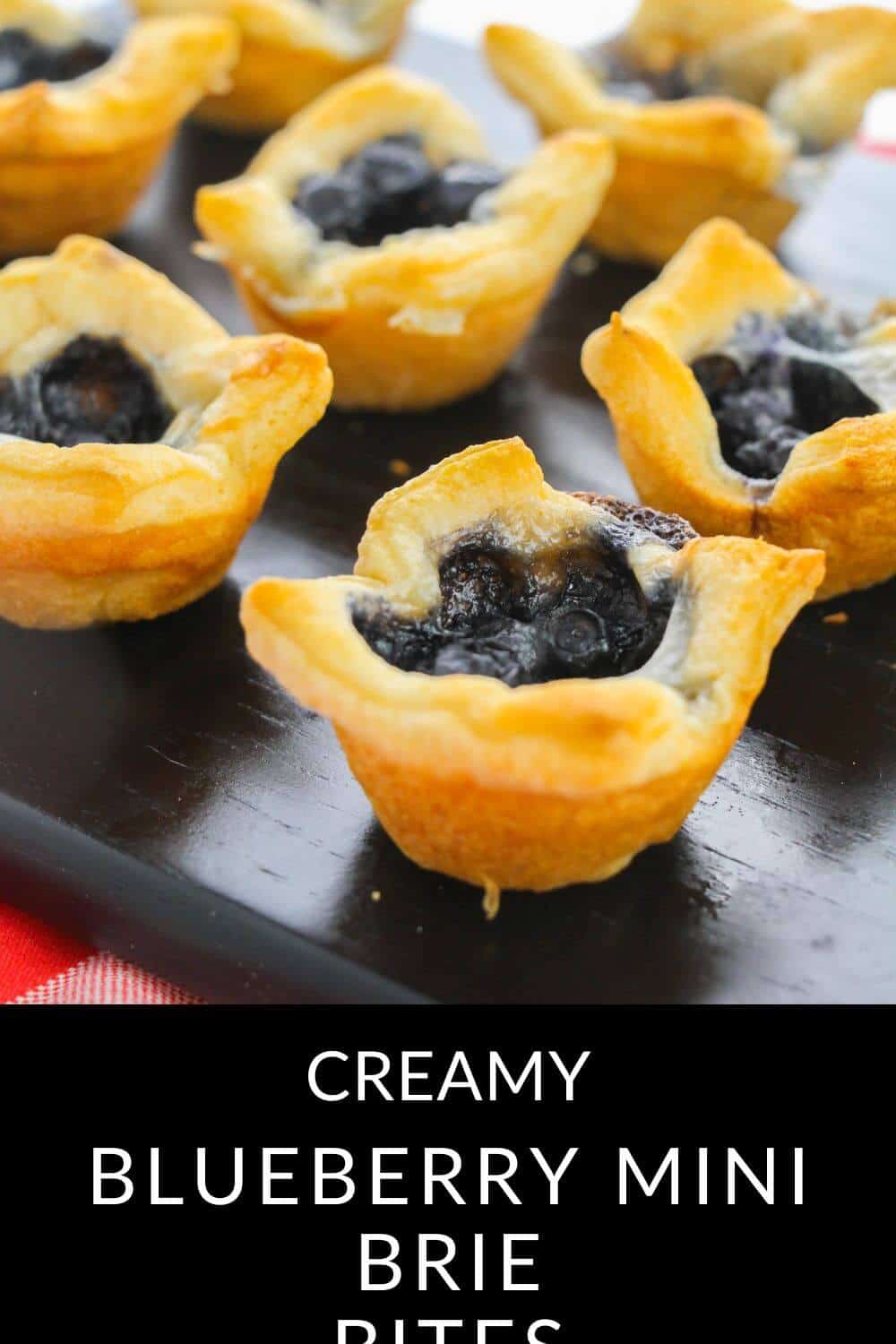 Blueberry Mini Brie Bites - It Is a Keeper