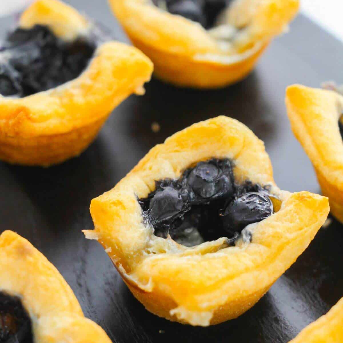 Blueberry Mini Brie Bites - It Is a Keeper