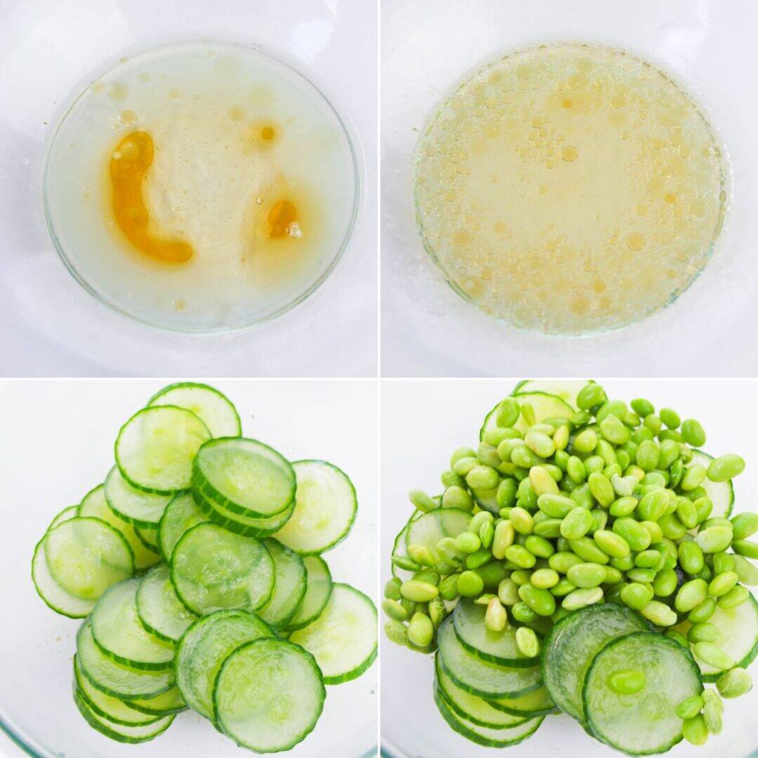 Cucumber Edamame Salad - It Is a Keeper