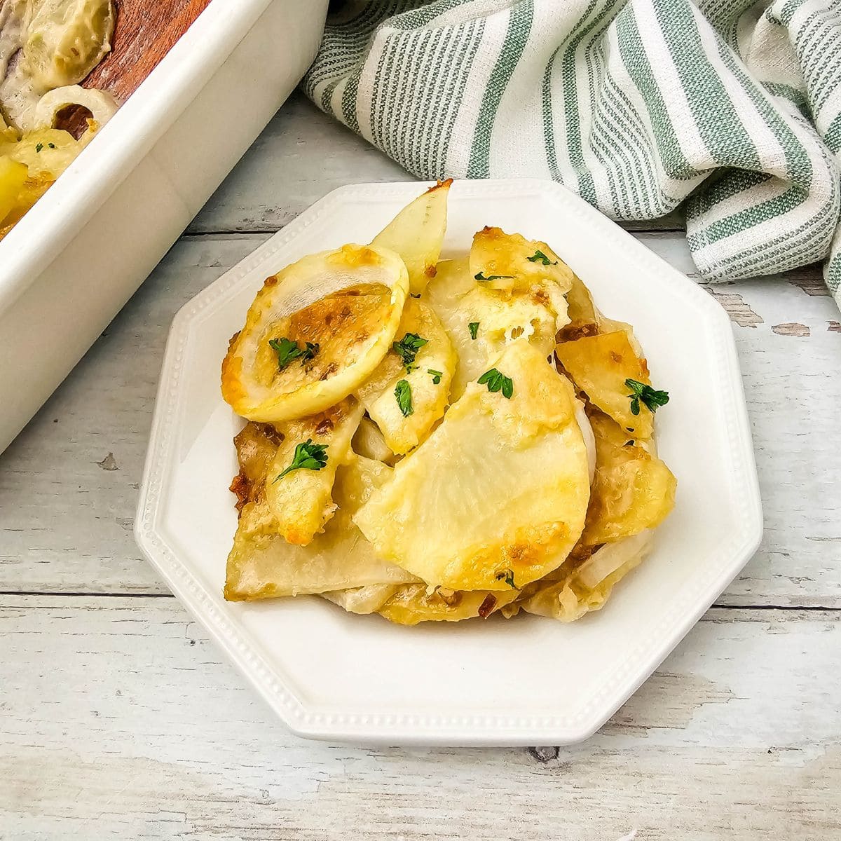 French Onion Potato Bake - It Is a Keeper