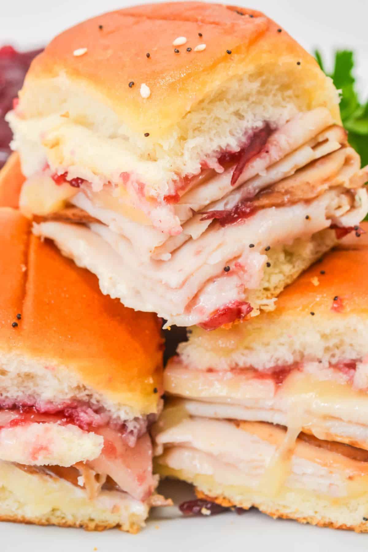 Cranberry Turkey Sliders - It Is a Keeper