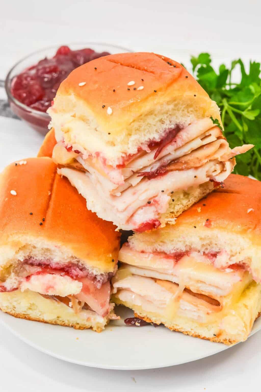 Cranberry Turkey Sliders - It Is a Keeper